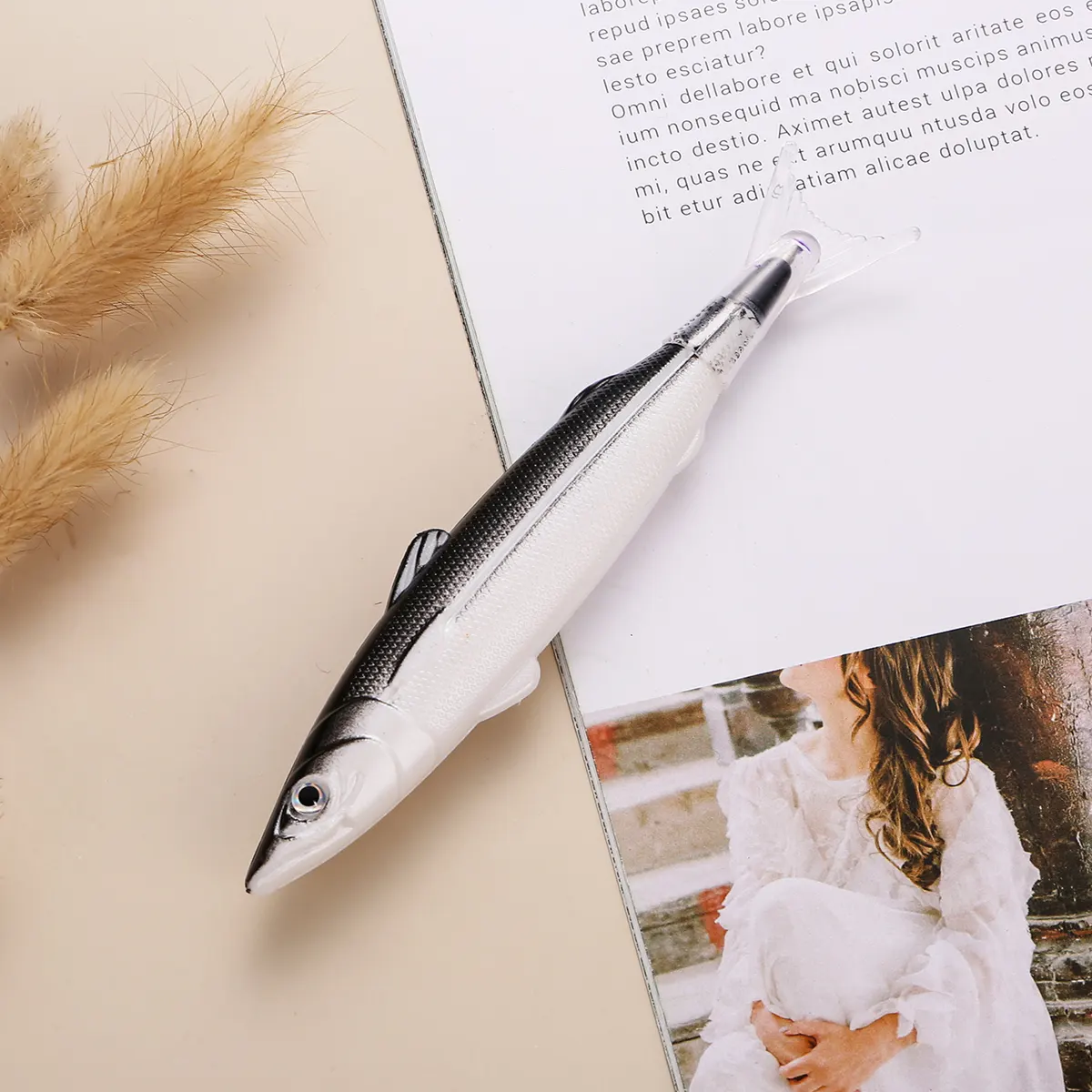Creative Sardine Shaped Ballpoint Pen - Flomz